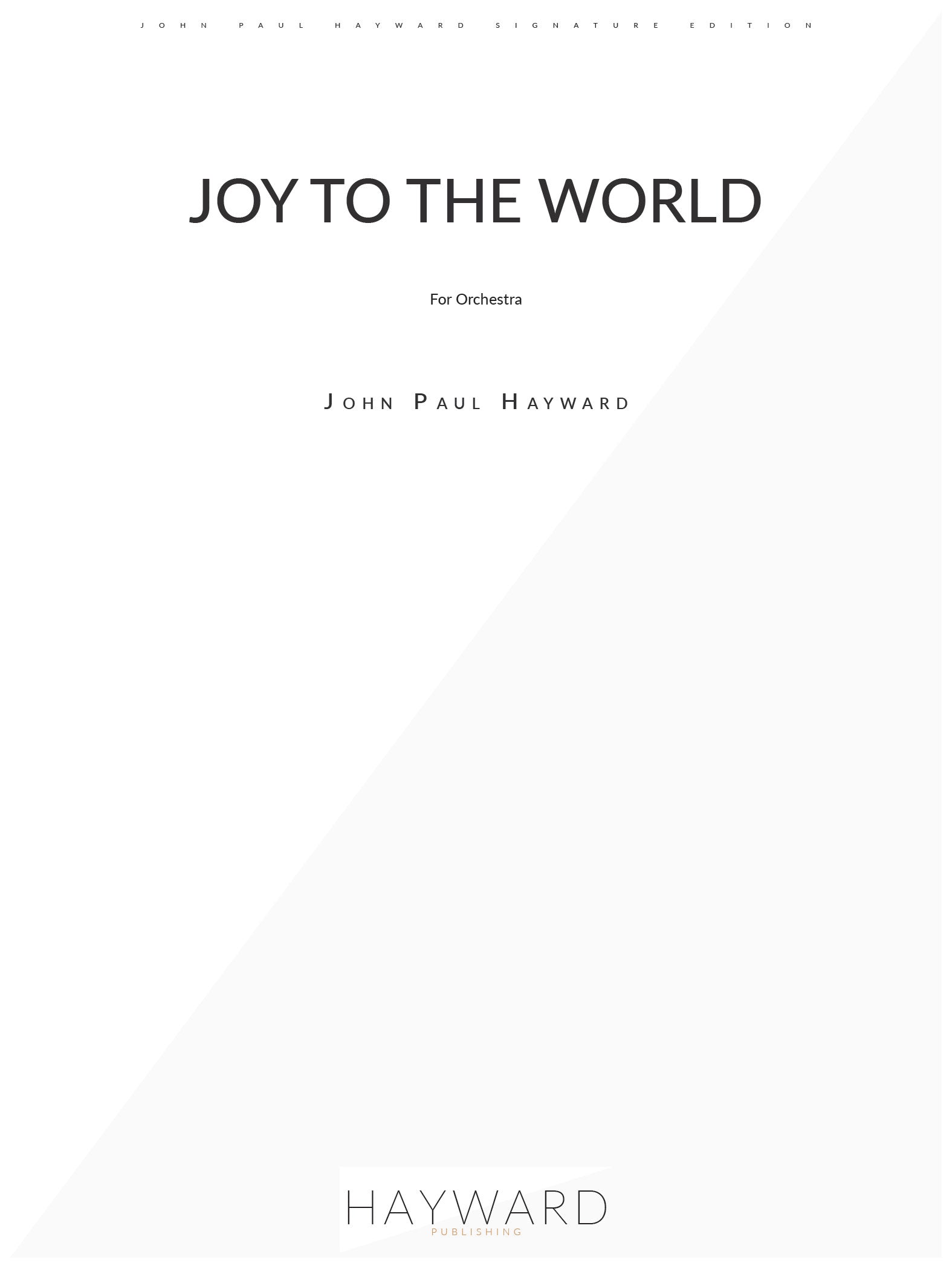Joy to the World – Hayward Publishing